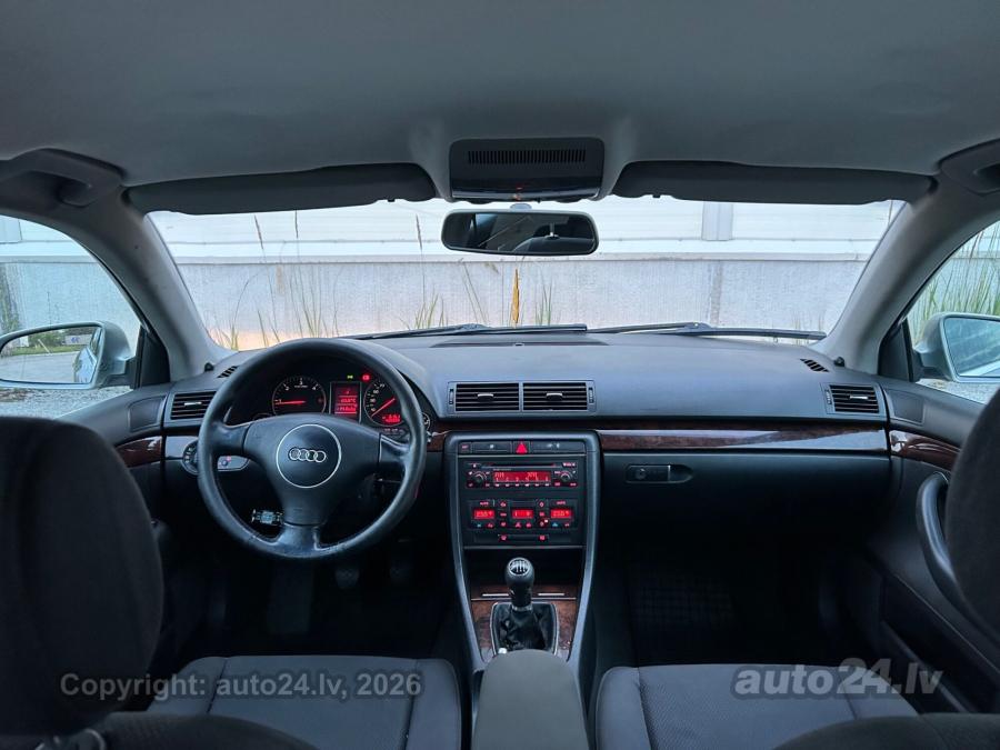 Grey Audi A4 2004 in Tallinn, with an engine capacity of 1.90 L and mileage of 435 thousand km for 2399 €, photo 11 on AUTOMOTO.COM.LV