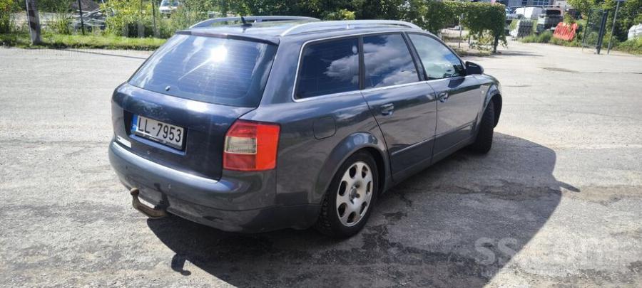 Grey Audi A4 2004 in Riga, with an engine capacity of 1.90 L and mileage of 520 thousand km for 1500 €, photo 4 on AUTOMOTO.COM.LV