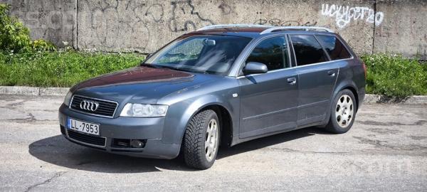 Серый Ауди А4 2004 в Рига, объемом двигателя 1.90 л и пробегом 520 тыс. км за 1500 €, фото 7 на AUTOMOTO.COM.LV