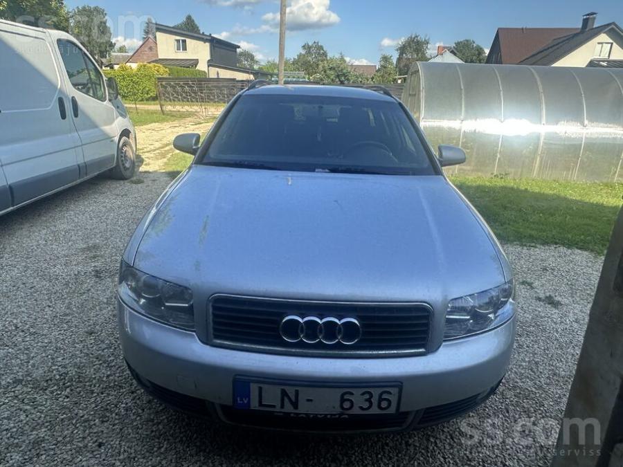 Grey Audi A4 2004 in Ogre, with an engine capacity of 1.90 L and mileage of 365 thousand km for 1200 €, photo 4 on AUTOMOTO.COM.LV