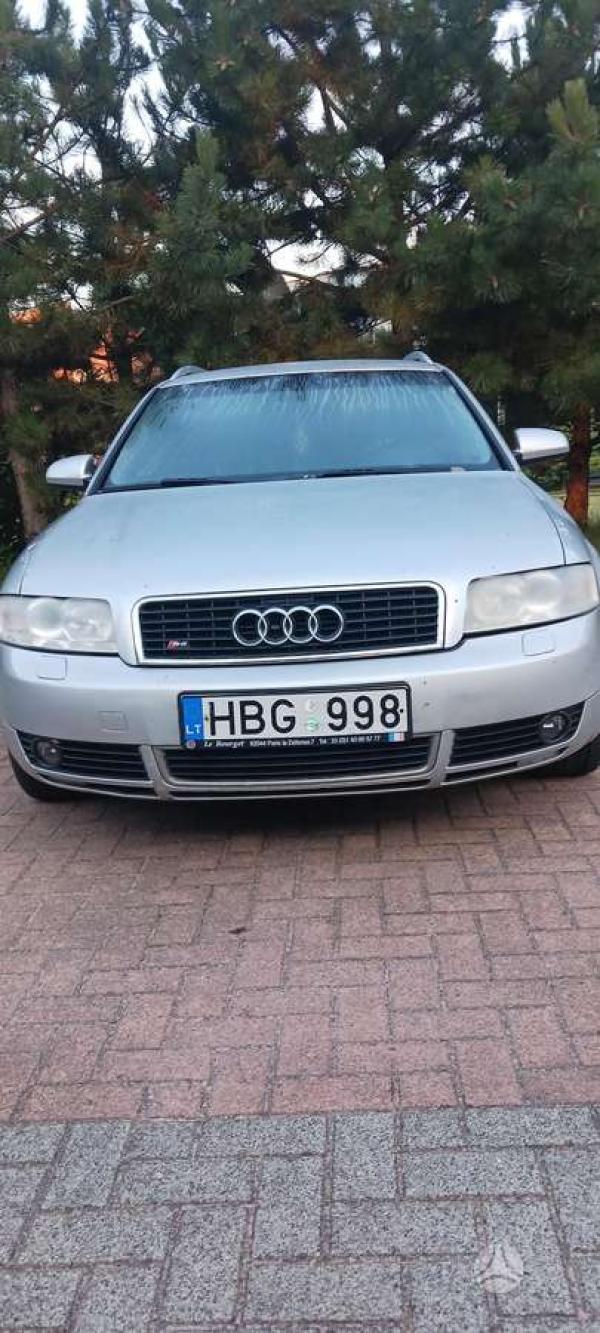 Pelēks Audi A4 2004 Vilkaviškis, ar dzinēja tilpumu 1.90 L un nobraukumu 418 tūkst. km par 1850 €, foto 1 vietnē AUTOMOTO.COM.LV
