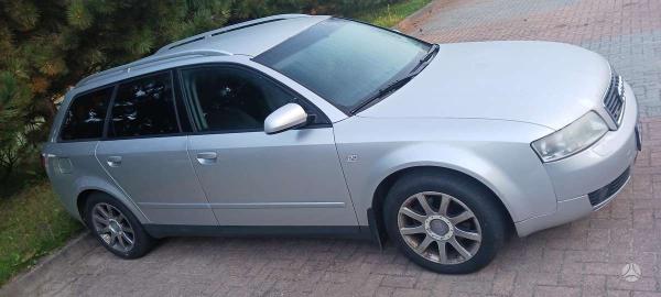 Pelēks Audi A4 2004 Vilkaviškis, ar dzinēja tilpumu 1.90 L un nobraukumu 418 tūkst. km par 1850 €, foto 2 vietnē AUTOMOTO.COM.LV