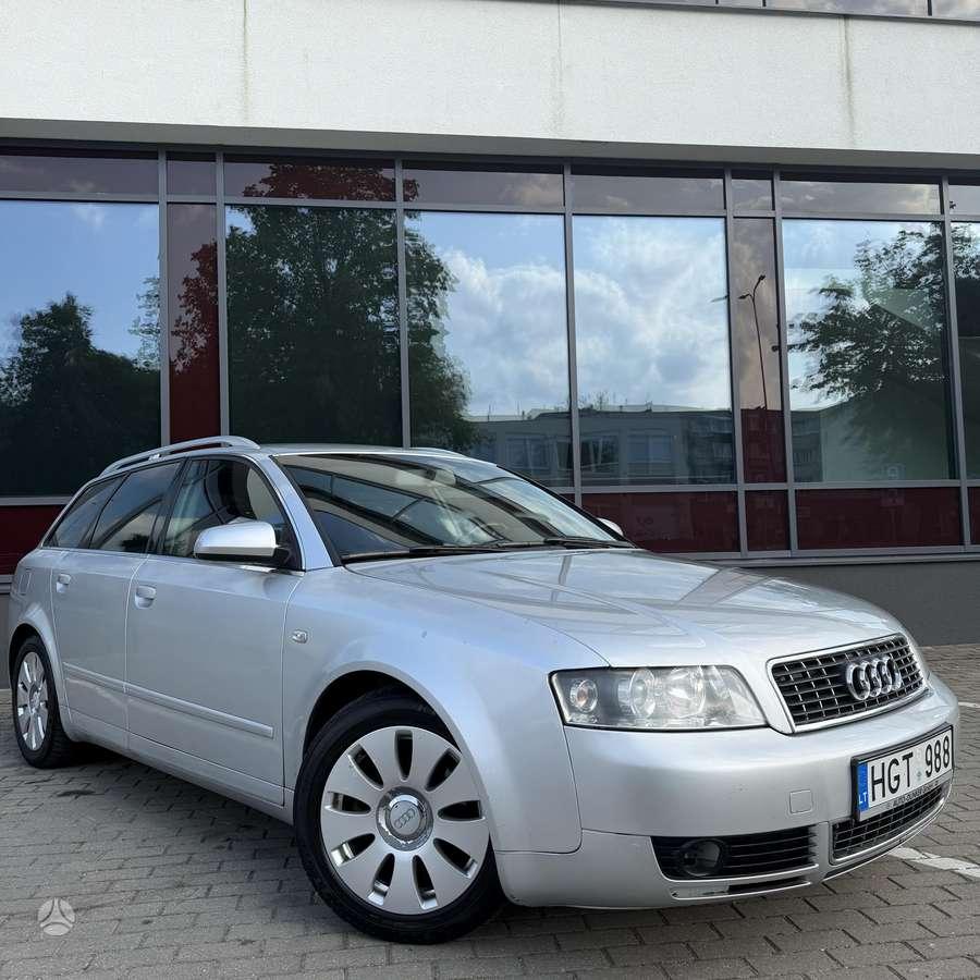 Pelēks Audi A4 2004 Kaišiadorys, ar dzinēja tilpumu 1.90 L un nobraukumu 430 tūkst. km par 1650 €, foto 5 vietnē AUTOMOTO.COM.LV