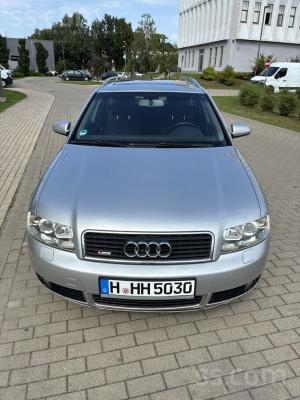 Pelēks Audi A4 2004 Rīga, ar dzinēja tilpumu 1.90 L un nobraukumu 319 tūkst. km par 2650 €, foto 4 vietnē AUTOMOTO.COM.LV