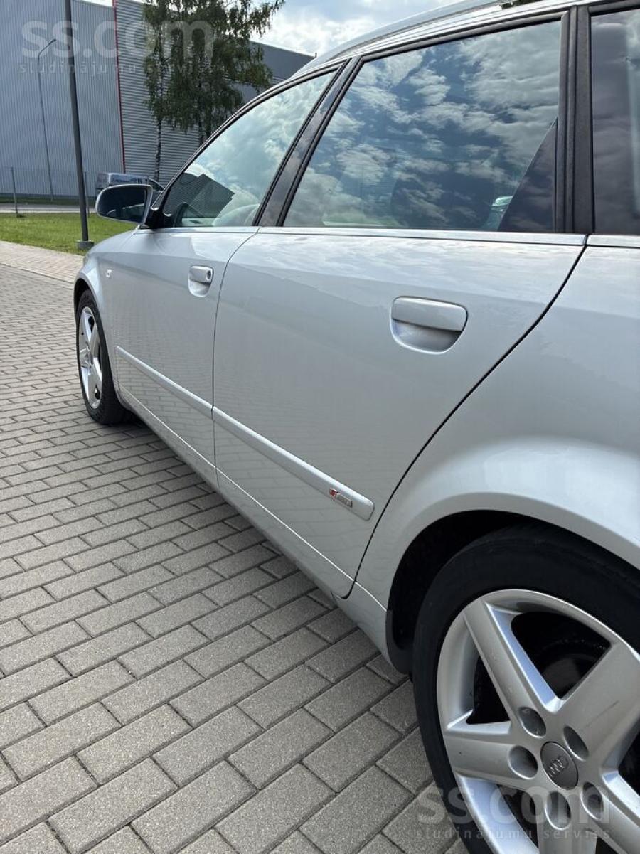 Pelēks Audi A4 2004 Rīga, ar dzinēja tilpumu 1.90 L un nobraukumu 319 tūkst. km par 2650 €, foto 10 vietnē AUTOMOTO.COM.LV