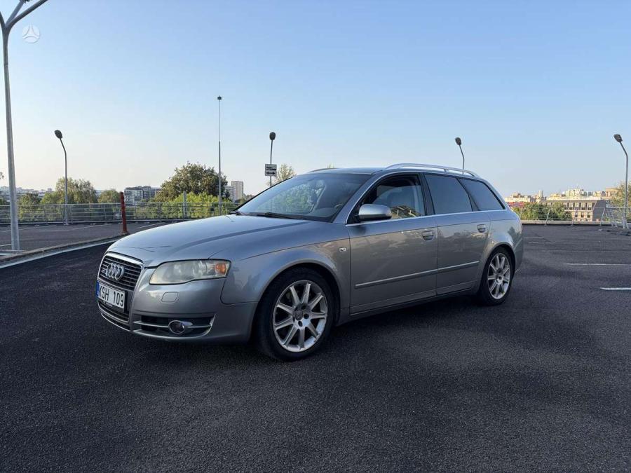 Pelēks Audi A4 2004 Viļņa, ar dzinēja tilpumu 2.97 L un nobraukumu 260 tūkst. km par 2200 €, foto 5 vietnē AUTOMOTO.COM.LV