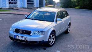 Pelēks Audi A4 2004 Cēsis, ar dzinēja tilpumu 1.90 L un nobraukumu 383 tūkst. km par 1700 €, foto  vietnē AUTOMOTO.COM.LV
