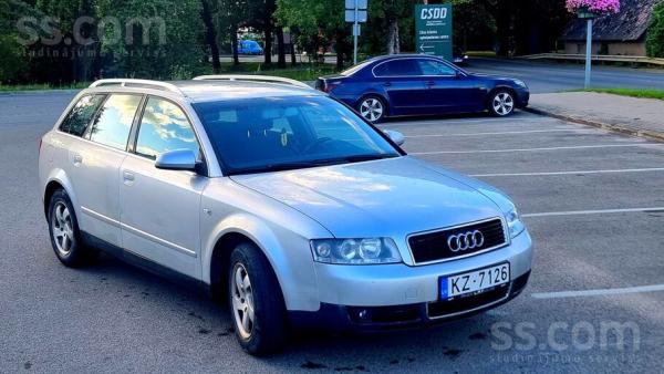 Grey Audi A4 2004 in Cesis, with an engine capacity of 1.90 L and mileage of 383 thousand km for 1700 €, photo 3 on AUTOMOTO.COM.LV