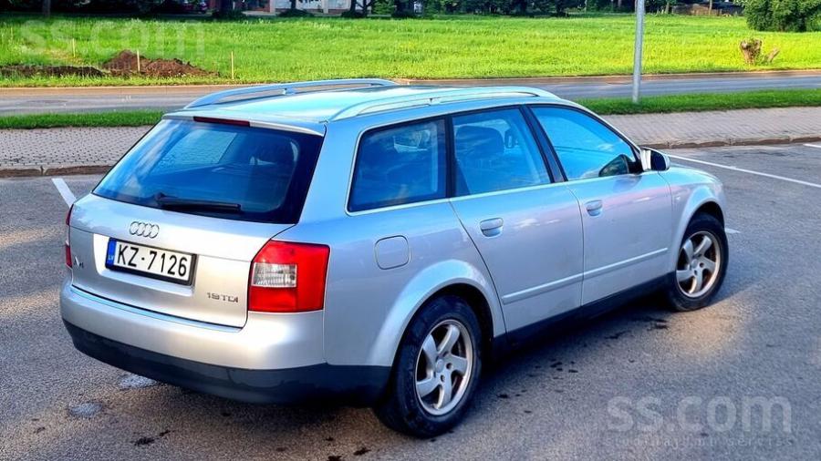 Pelēks Audi A4 2004 Cēsis, ar dzinēja tilpumu 1.90 L un nobraukumu 383 tūkst. km par 1700 €, foto 6 vietnē AUTOMOTO.COM.LV