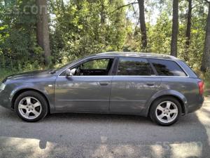 Grey Audi A4 2004 in Rezekne, with an engine capacity of 1.90 L and mileage of 450 thousand km for 1950 €, photo 6 on AUTOMOTO.COM.LV