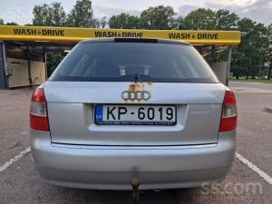 Grey Audi A4 2004 in Riga, with an engine capacity of 1.90 L and mileage of 370 thousand km for 1100 €, photo 6 on AUTOMOTO.COM.LV
