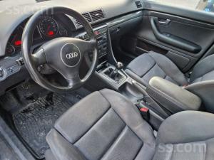 Grey Audi A4 2004 in Riga, with an engine capacity of 1.90 L and mileage of 370 thousand km for 1100 €, photo 8 on AUTOMOTO.COM.LV