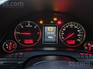 Grey Audi A4 2004 in Riga, with an engine capacity of 1.90 L and mileage of 370 thousand km for 1100 €, photo 10 on AUTOMOTO.COM.LV