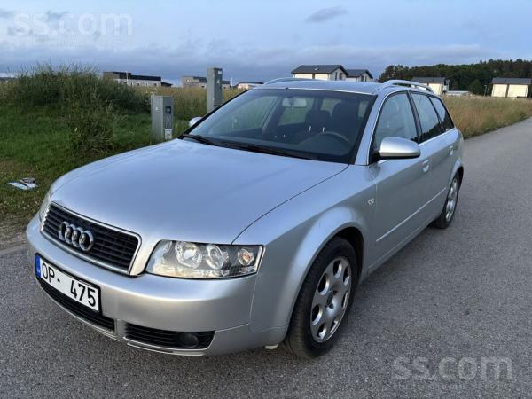 Grey Audi A4 2004 in Riga, with an engine capacity of 1.90 L and mileage of 348 thousand km for 2890 €, photo 1 on AUTOMOTO.COM.LV