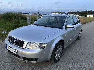 Grey Audi A4 2004 in Riga, with an engine capacity of 1.90 L and mileage of 348 thousand km for 2890 €, photo  on AUTOMOTO.COM.LV