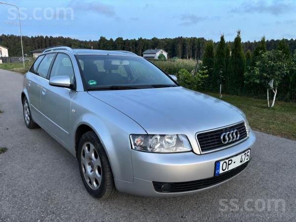 Grey Audi A4 2004 in Riga, with an engine capacity of 1.90 L and mileage of 348 thousand km for 2890 €, photo 2 on AUTOMOTO.COM.LV