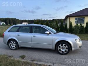 Grey Audi A4 2004 in Riga, with an engine capacity of 1.90 L and mileage of 348 thousand km for 2890 €, photo 4 on AUTOMOTO.COM.LV