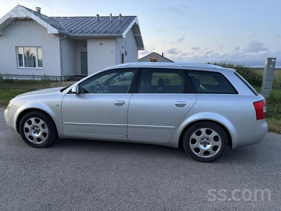 Grey Audi A4 2004 in Riga, with an engine capacity of 1.90 L and mileage of 348 thousand km for 2890 €, photo 8 on AUTOMOTO.COM.LV