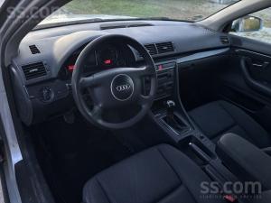 Grey Audi A4 2004 in Riga, with an engine capacity of 1.90 L and mileage of 348 thousand km for 2890 €, photo 12 on AUTOMOTO.COM.LV