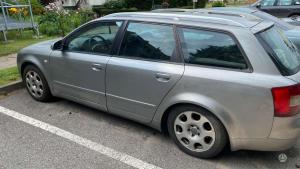 Grey Audi A4 2004 in Nemencine, with an engine capacity of 1.90 L and mileage of 280 thousand km for 600 €, photo  on AUTOMOTO.COM.LV