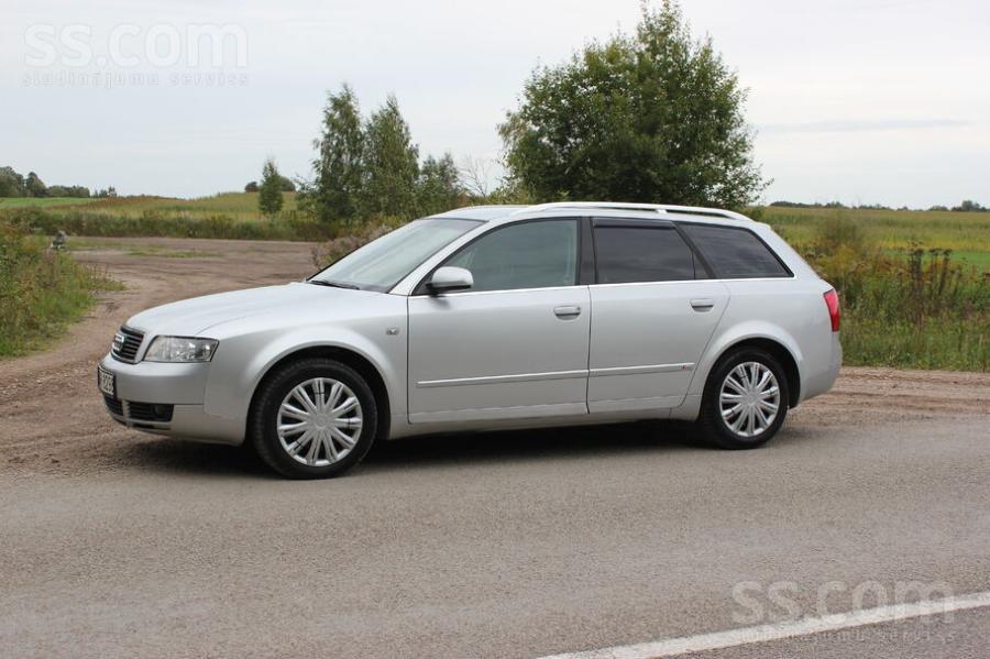 Grey Audi A4 2004 in Bauska, with an engine capacity of 1.90 L and mileage of 359 thousand km for 2250 €, photo 4 on AUTOMOTO.COM.LV