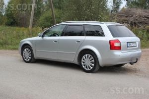 Grey Audi A4 2004 in Bauska, with an engine capacity of 1.90 L and mileage of 359 thousand km for 2250 €, photo 5 on AUTOMOTO.COM.LV