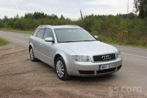 Grey Audi A4 2004 in Bauska, with an engine capacity of 1.90 L and mileage of 359 thousand km for 2250 €, photo 8 on AUTOMOTO.COM.LV