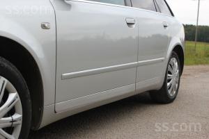 Grey Audi A4 2004 in Bauska, with an engine capacity of 1.90 L and mileage of 359 thousand km for 2250 €, photo 10 on AUTOMOTO.COM.LV