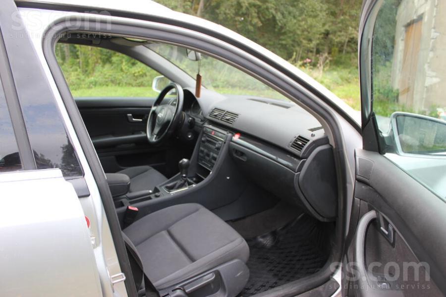 Grey Audi A4 2004 in Bauska, with an engine capacity of 1.90 L and mileage of 359 thousand km for 2250 €, photo 21 on AUTOMOTO.COM.LV