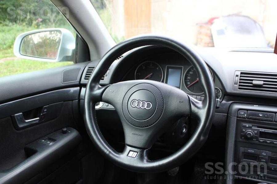 Grey Audi A4 2004 in Bauska, with an engine capacity of 1.90 L and mileage of 359 thousand km for 2250 €, photo 23 on AUTOMOTO.COM.LV