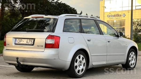 Pelēks Audi A4 2004 Rīga, ar dzinēja tilpumu 1.90 L un nobraukumu 347 tūkst. km par 3000 €, foto 5 vietnē AUTOMOTO.COM.LV
