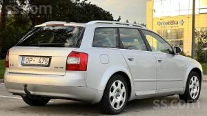 Grey Audi A4 2004 in Riga, with an engine capacity of 1.90 L and mileage of 347 thousand km for 3000 €, photo 5 on AUTOMOTO.COM.LV