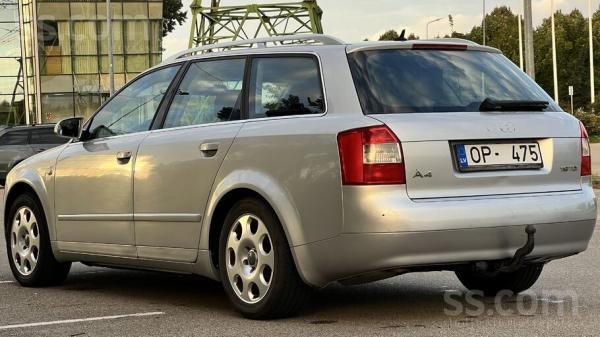 Pelēks Audi A4 2004 Rīga, ar dzinēja tilpumu 1.90 L un nobraukumu 347 tūkst. km par 3000 €, foto 6 vietnē AUTOMOTO.COM.LV