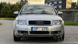 Grey Audi A4 2004 in Riga, with an engine capacity of 1.90 L and mileage of 347 thousand km for 3000 €, photo 8 on AUTOMOTO.COM.LV