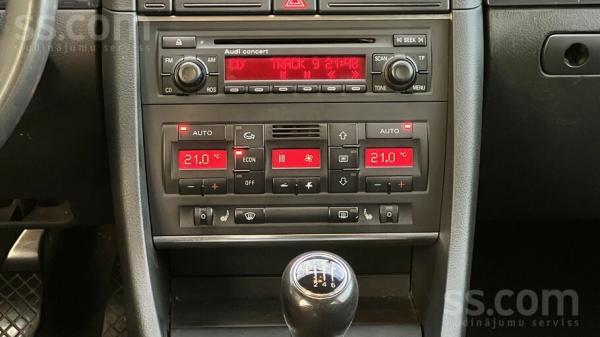Pelēks Audi A4 2004 Rīga, ar dzinēja tilpumu 1.90 L un nobraukumu 347 tūkst. km par 3000 €, foto 9 vietnē AUTOMOTO.COM.LV