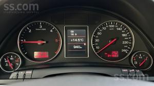 Grey Audi A4 2004 in Riga, with an engine capacity of 1.90 L and mileage of 347 thousand km for 3000 €, photo 10 on AUTOMOTO.COM.LV