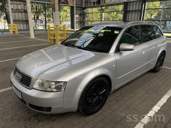 Grey Audi A4 2004 in Riga, with an engine capacity of 1.90 L and mileage of 370 thousand km for 1850 €, photo 1 on AUTOMOTO.COM.LV