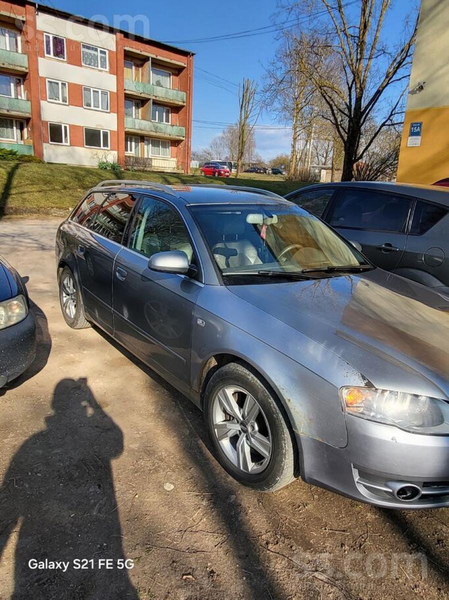 Grey Audi A4 2005 in Bauska, with an engine capacity of 3.00 L and mileage of 404 thousand km for 8500 €, photo 5 on AUTOMOTO.COM.LV