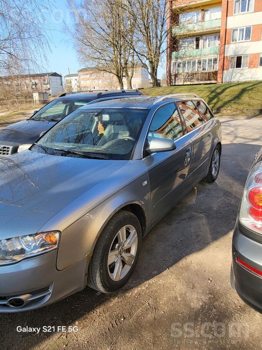 Grey Audi A4 2005 in Bauska, with an engine capacity of 3.00 L and mileage of 404 thousand km for 8500 €, photo 6 on AUTOMOTO.COM.LV