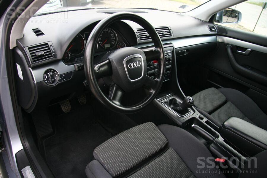 Pelēks Audi A4 2005 Tukums, ar dzinēja tilpumu 2.00 L un nobraukumu 416 tūkst. km par 2990 €, foto 5 vietnē AUTOMOTO.COM.LV