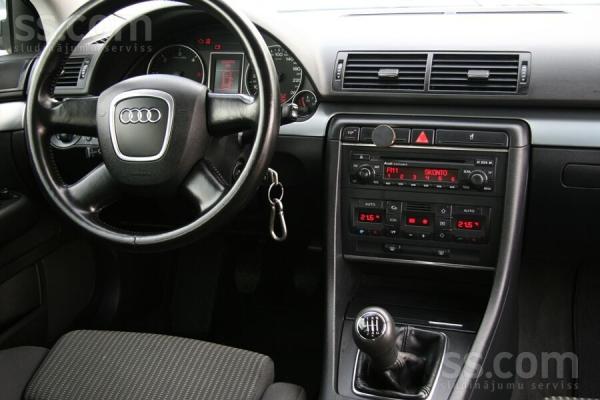 Pelēks Audi A4 2005 Tukums, ar dzinēja tilpumu 2.00 L un nobraukumu 416 tūkst. km par 2990 €, foto 9 vietnē AUTOMOTO.COM.LV