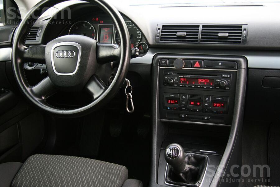 Pelēks Audi A4 2005 Tukums, ar dzinēja tilpumu 2.00 L un nobraukumu 416 tūkst. km par 2990 €, foto 9 vietnē AUTOMOTO.COM.LV