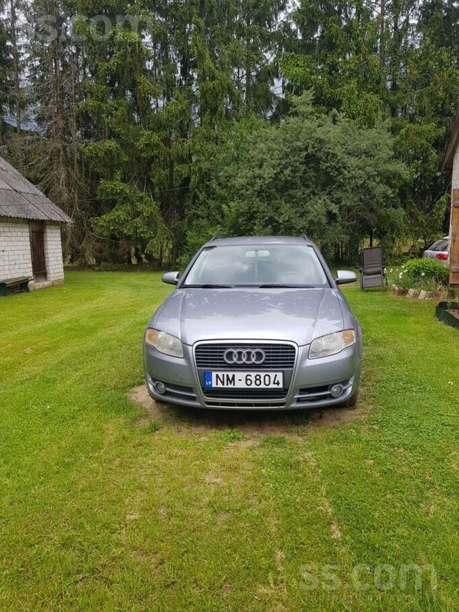 Grey Audi A4 2005 in Aluksne, with an engine capacity of 2.00 L and mileage of 276 thousand km for 2800 €, photo 1 on AUTOMOTO.COM.LV