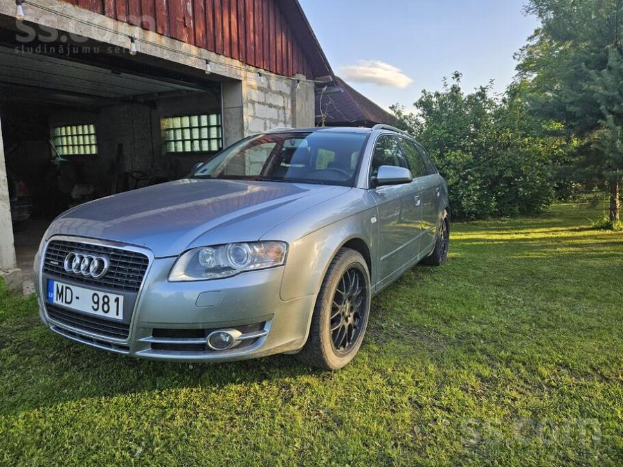 Grey Audi A4 2005 in Preili, with an engine capacity of 2.00 L and mileage of 289 thousand km for 3000 €, photo 6 on AUTOMOTO.COM.LV