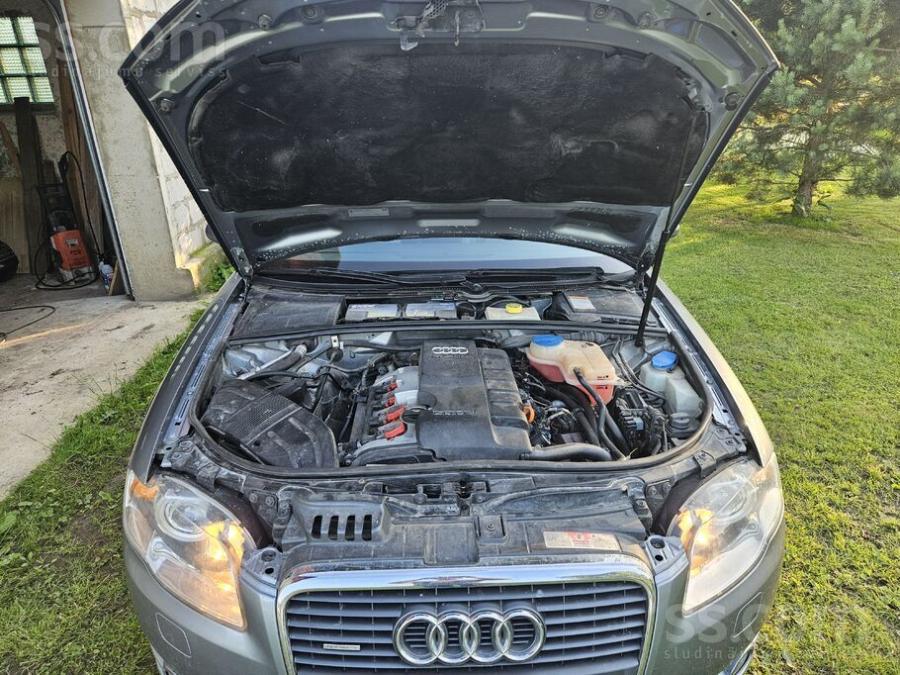 Grey Audi A4 2005 in Preili, with an engine capacity of 2.00 L and mileage of 289 thousand km for 3000 €, photo 11 on AUTOMOTO.COM.LV