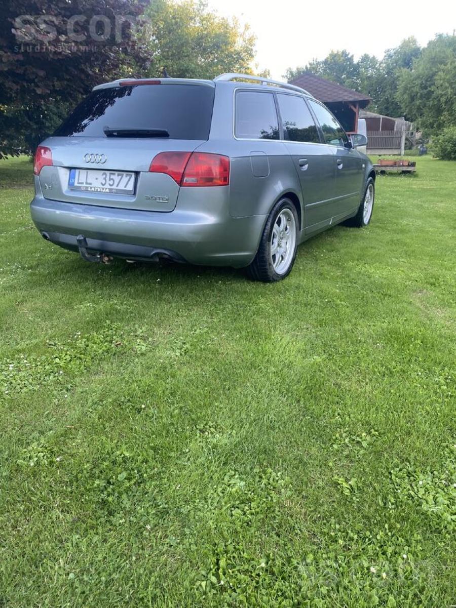 Pelēks Audi A4 2005 Liepāja, ar dzinēja tilpumu 3.00 L un nobraukumu 400 tūkst. km par 2700 €, foto 3 vietnē AUTOMOTO.COM.LV