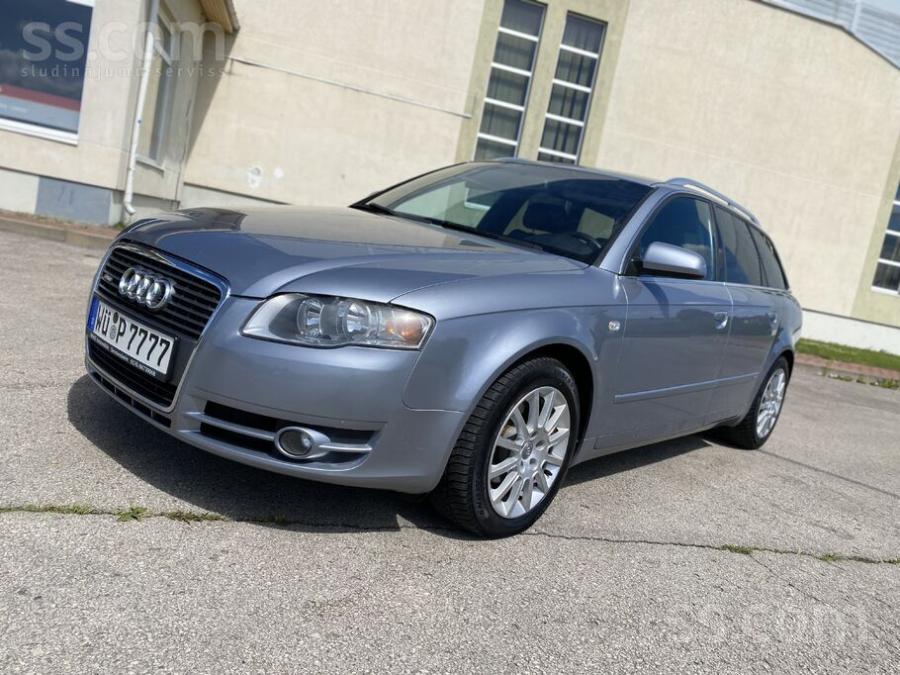 Pelēks Audi A4 2005 Rēzekne, ar dzinēja tilpumu 2.00 L un nobraukumu 278 tūkst. km par 4150 €, foto 1 vietnē AUTOMOTO.COM.LV