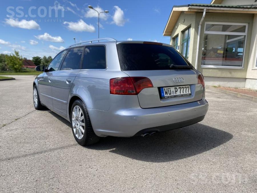 Pelēks Audi A4 2005 Rēzekne, ar dzinēja tilpumu 2.00 L un nobraukumu 278 tūkst. km par 4150 €, foto 4 vietnē AUTOMOTO.COM.LV