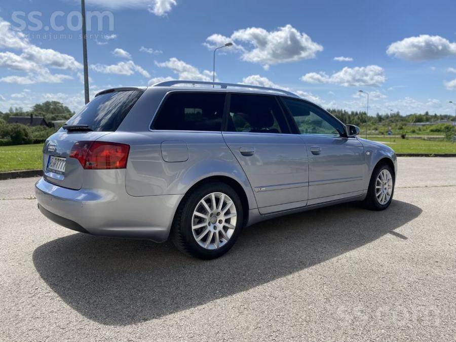 Pelēks Audi A4 2005 Rēzekne, ar dzinēja tilpumu 2.00 L un nobraukumu 278 tūkst. km par 4150 €, foto 6 vietnē AUTOMOTO.COM.LV