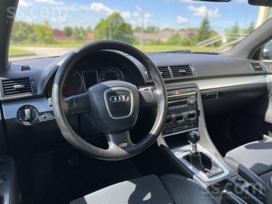 Pelēks Audi A4 2005 Rēzekne, ar dzinēja tilpumu 2.00 L un nobraukumu 278 tūkst. km par 4150 €, foto 13 vietnē AUTOMOTO.COM.LV